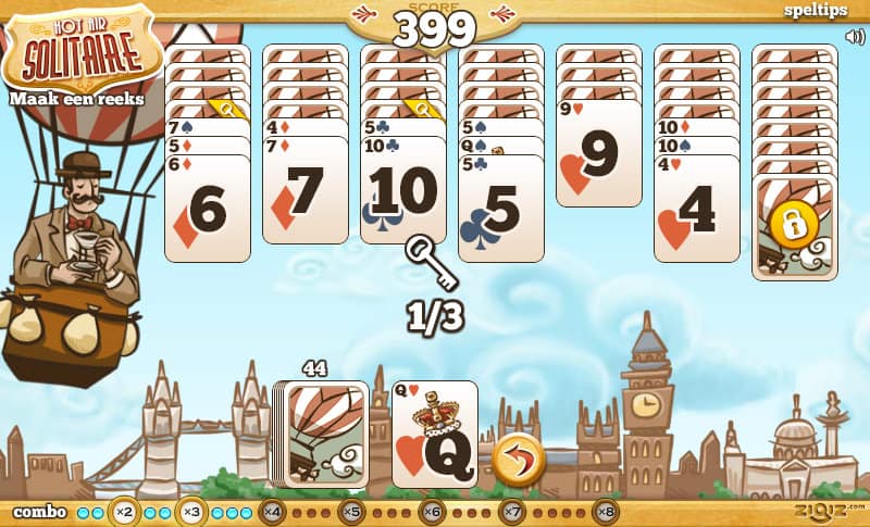 Hot Air Solitaire - Gratis Online Spel | FunnyGames