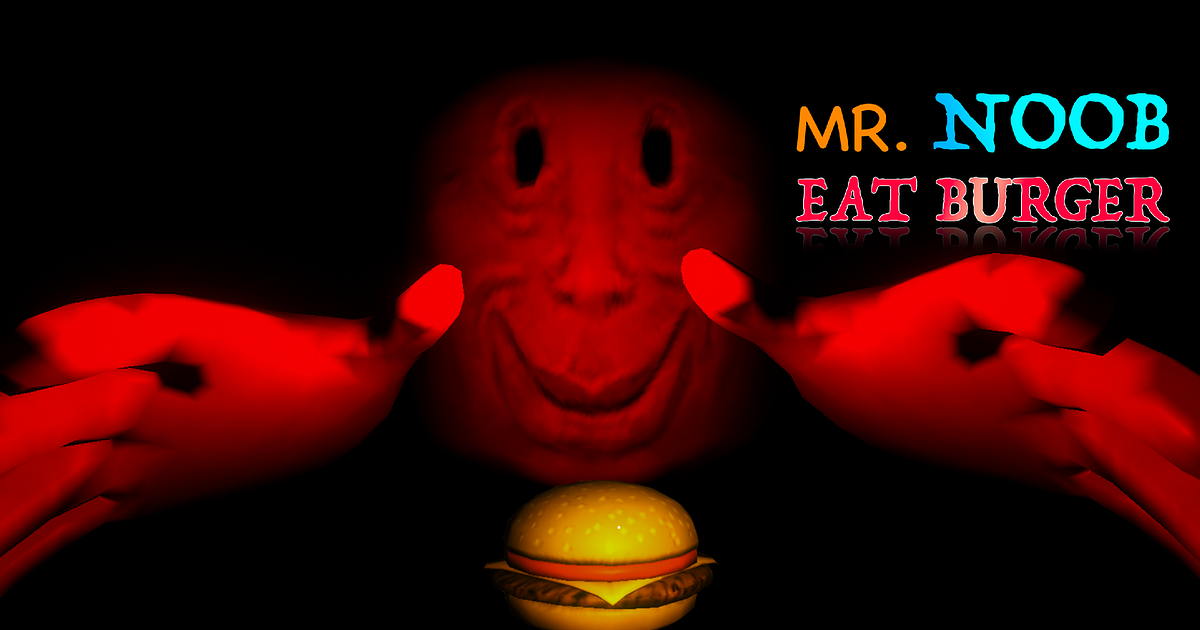 Mr Noob Eat Burger - Gratis Online Spel | FunnyGames