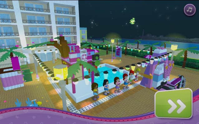 Lego Friends: Pool Party - Gratis Online Spel | FunnyGames